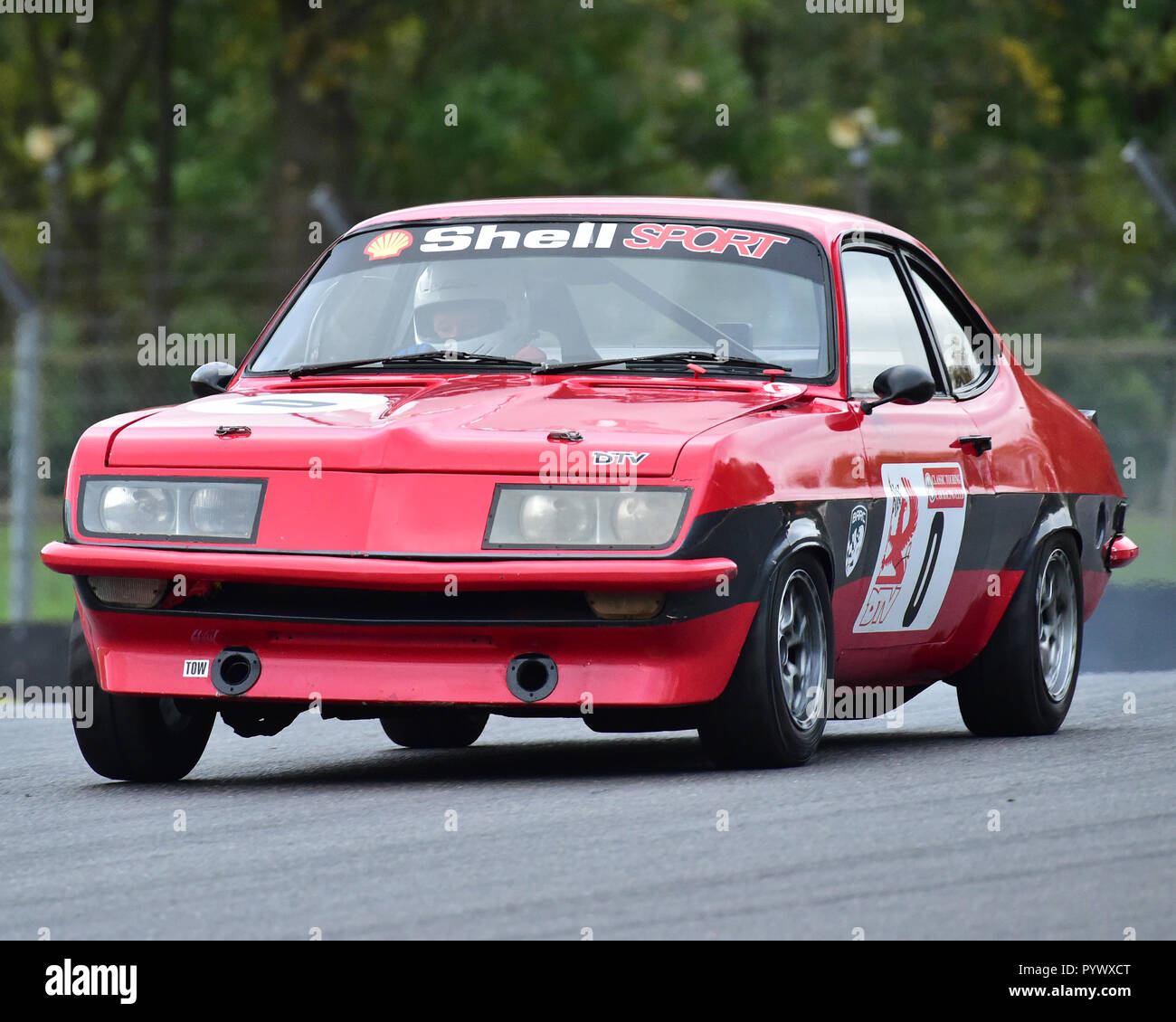 Mostyn Rutter, Vauxhall Firenza Droopsnoot, Classic Touring Car Racing ...