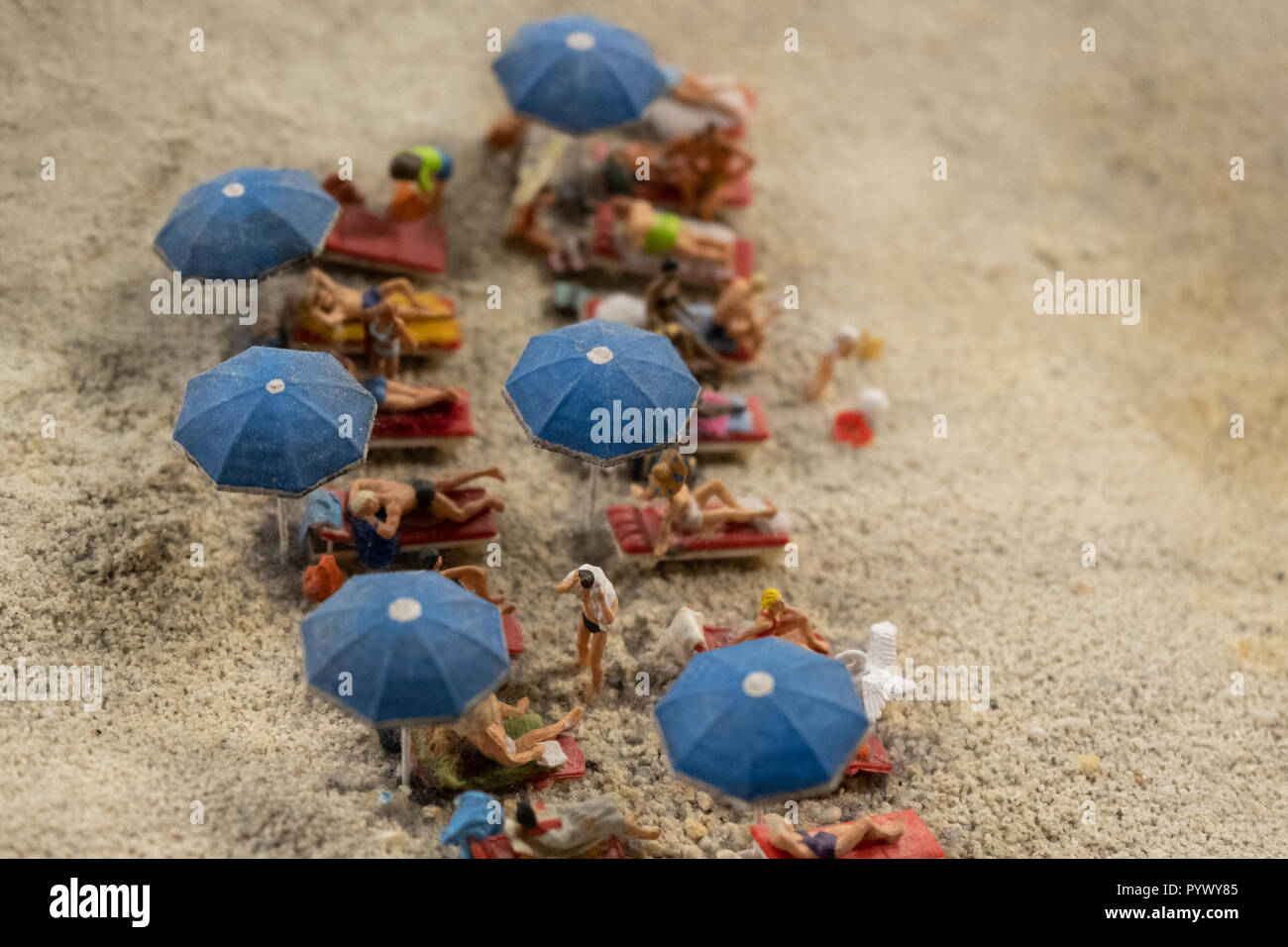 Miniature People Beach High Resolution Stock Photography and Images - Alamy