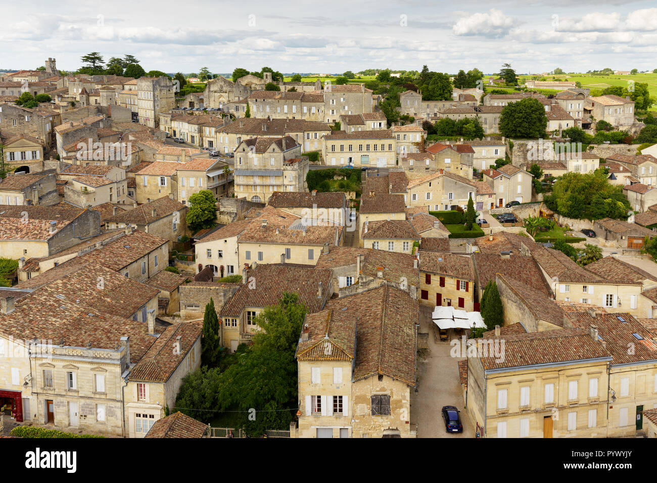 Saint Emilion, Unesco heritage, traditional French medieval town famous ...