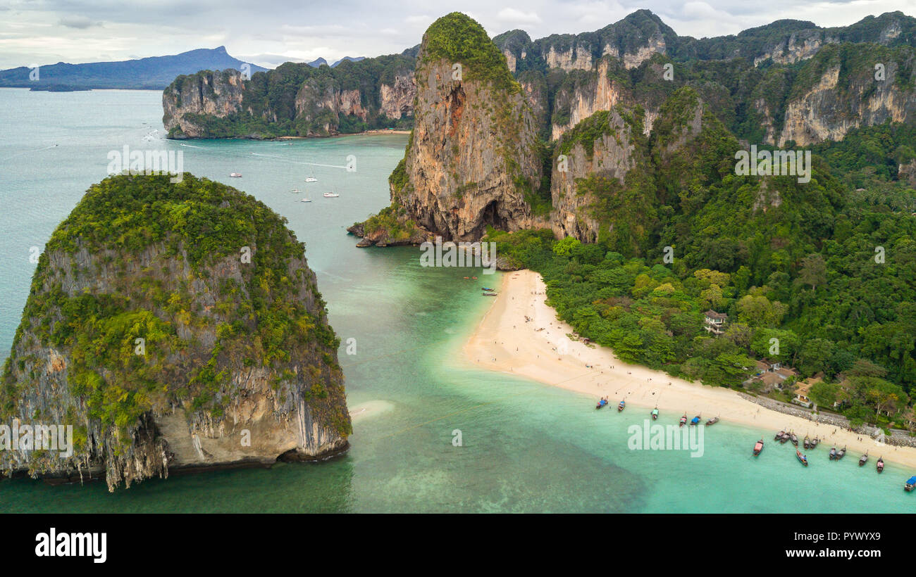 View of railay beach hi-res stock photography and images - Alamy