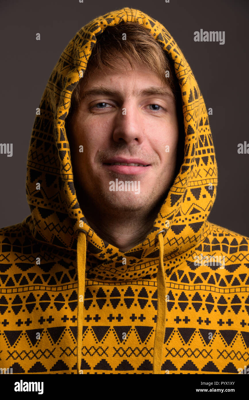 Happy man portrait hi-res stock photography and images - Alamy