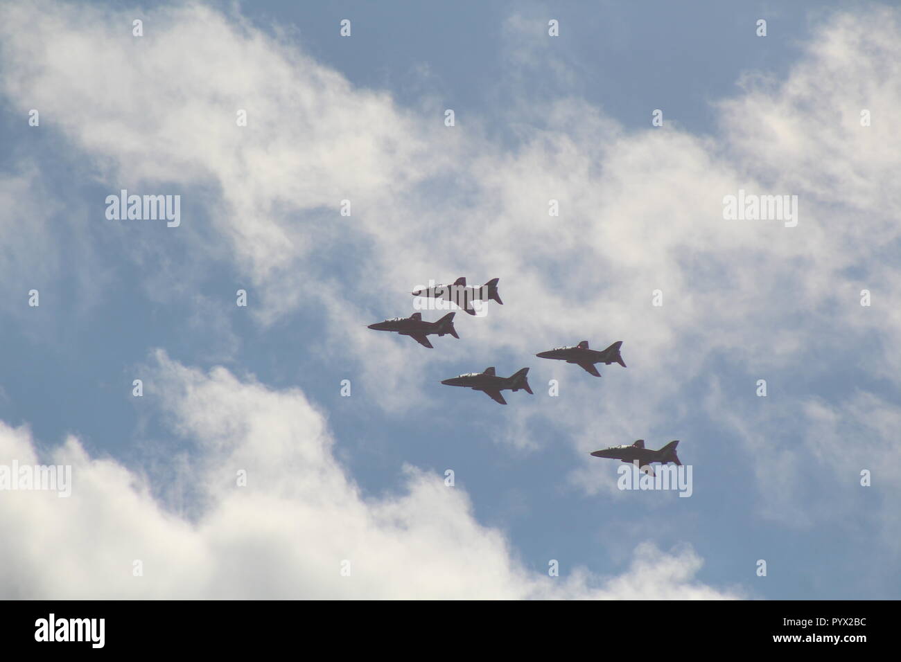 Red arrow formation hi-res stock photography and images - Alamy