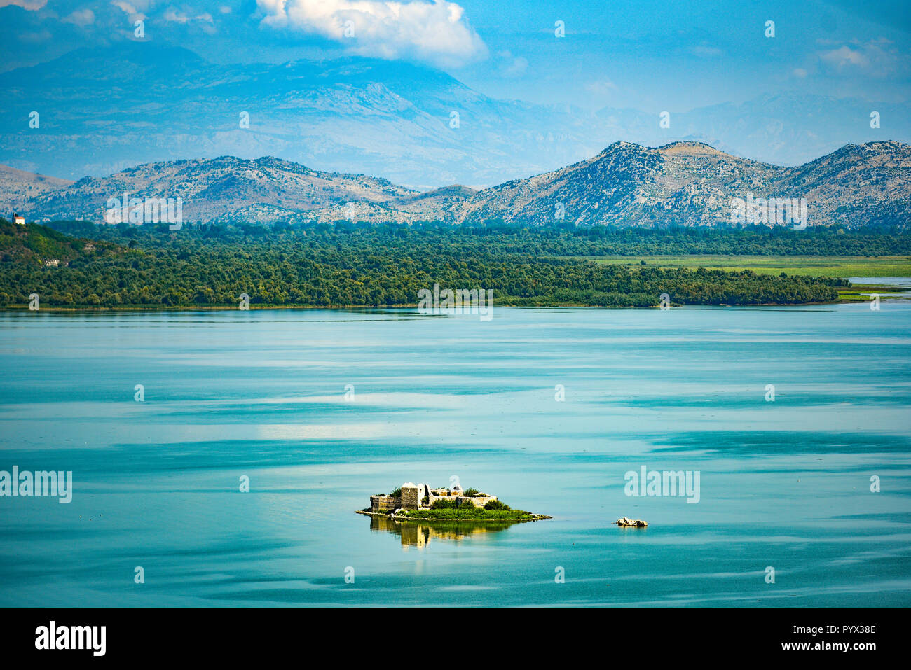 Landscape of Skadar lake in Montenegro Stock Photo - Alamy