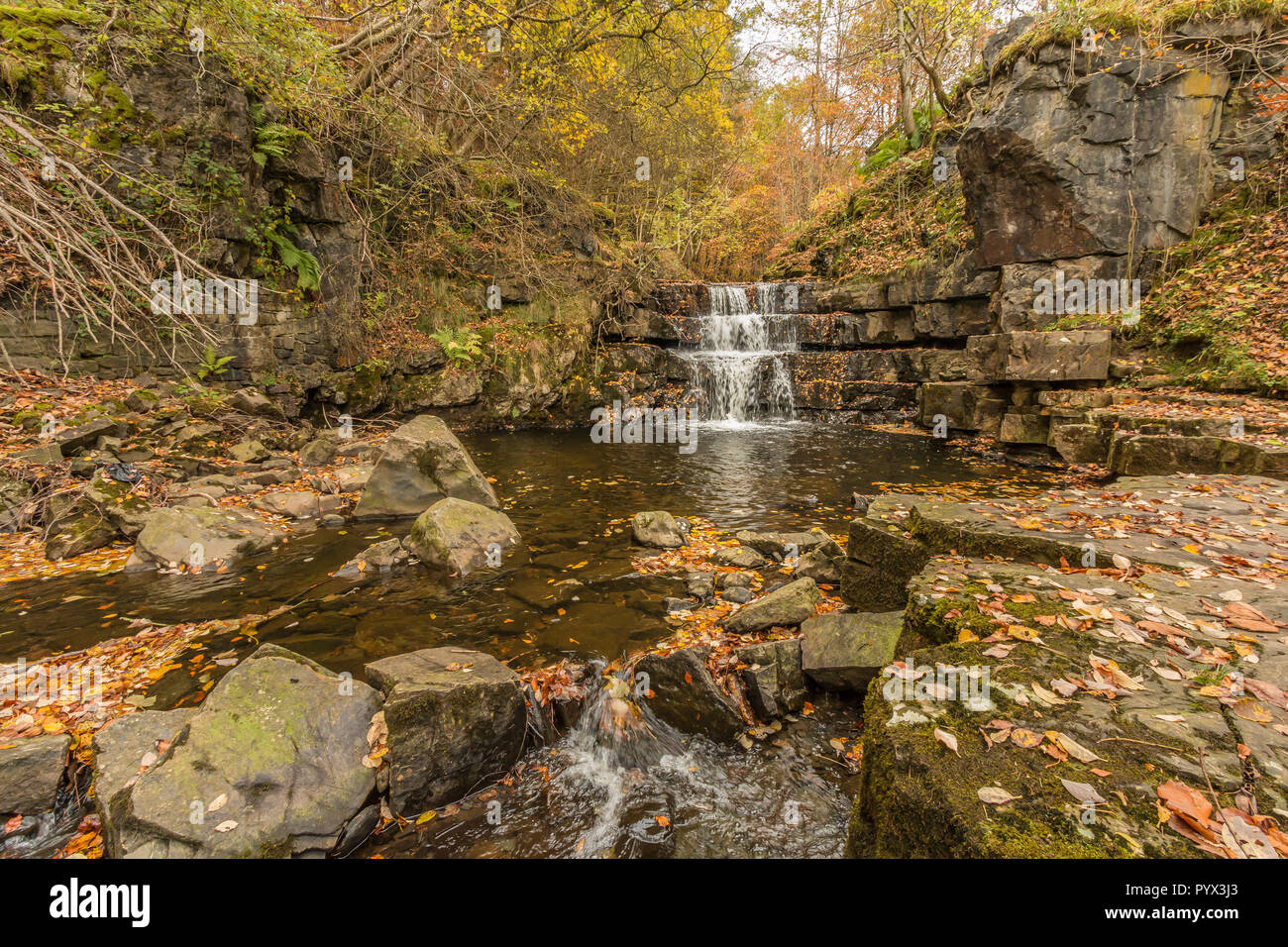 North pennines waterfall hi-res stock photography and images - Alamy