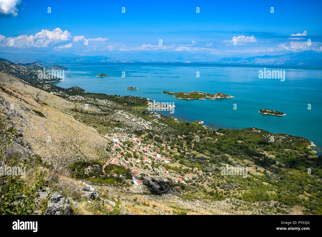 Landscape of Skadar lake in Montenegro Stock Photo - Alamy