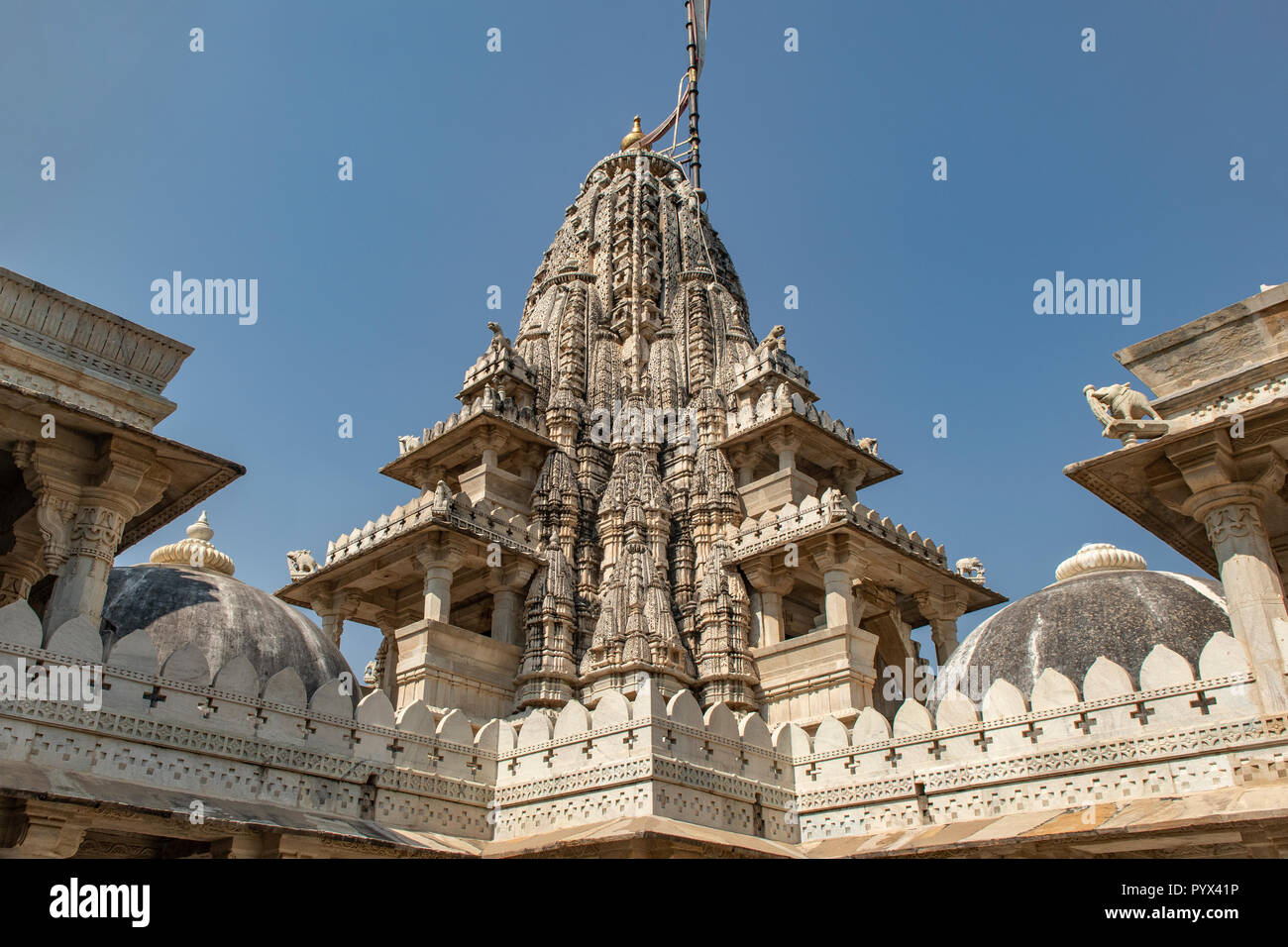 Chaumukha Jain Temple, Ranakpur, Rajasthan, India Stock Photo - Alamy
