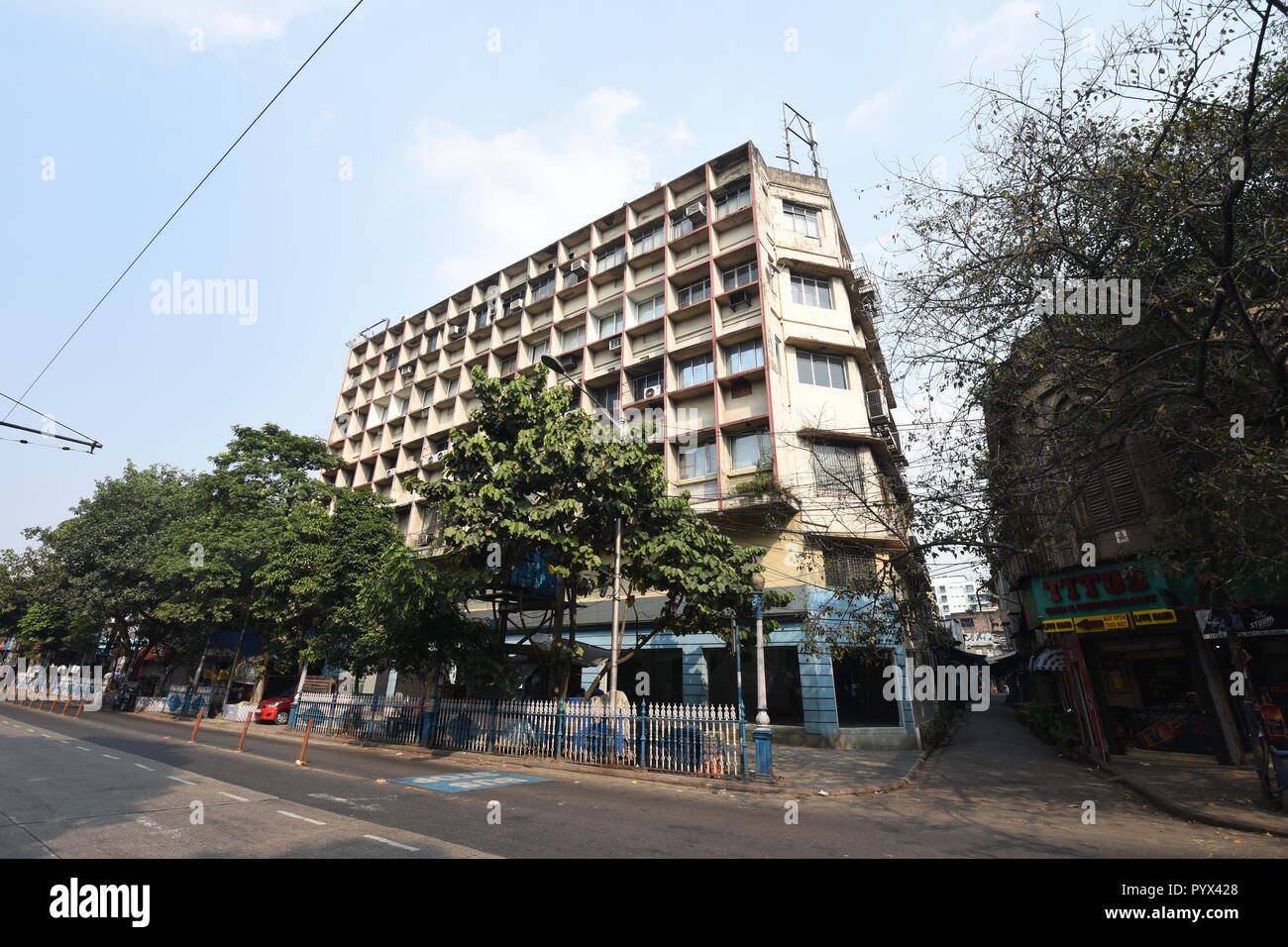 Dharmatala street hi-res stock photography and images - Alamy