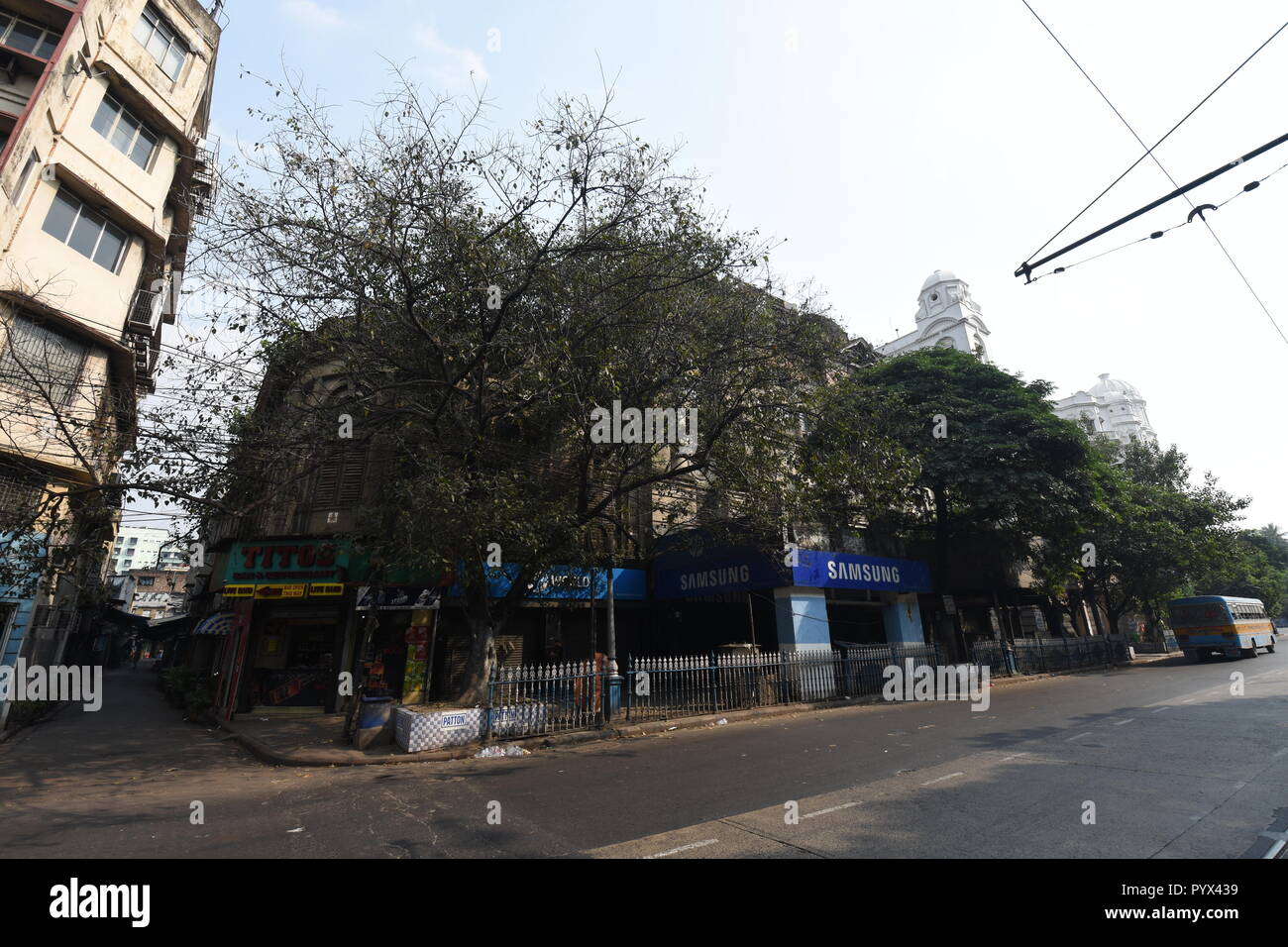 Dharmatala street hi-res stock photography and images - Alamy