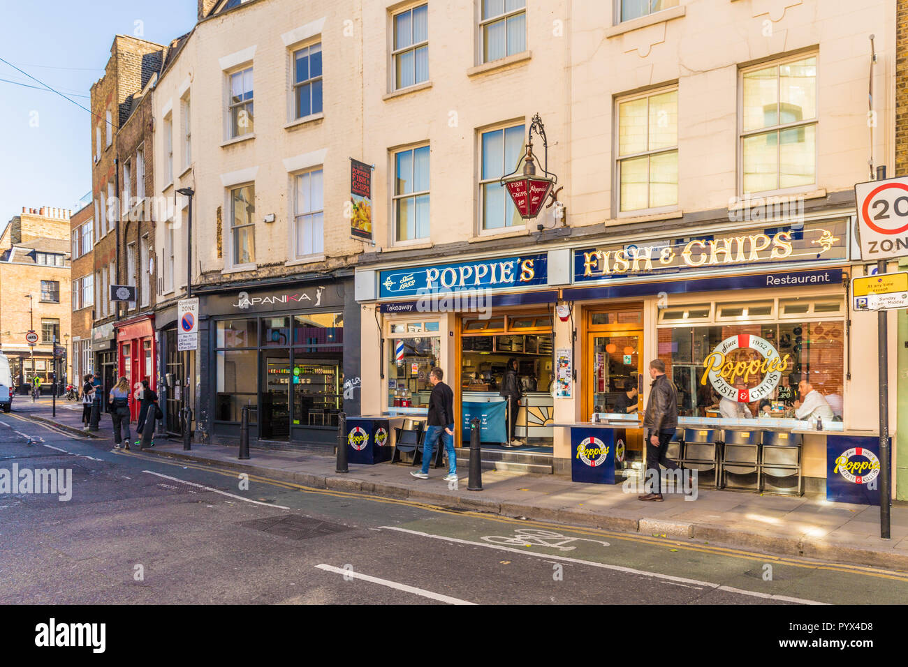 A typical view in London Stock Photo - Alamy