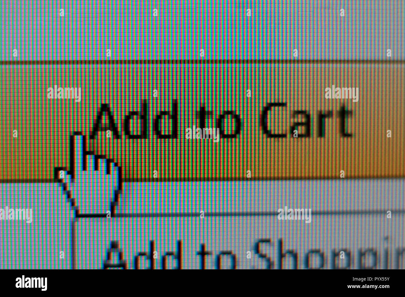 Pc cursor sign icon hi-res stock photography and images - Alamy