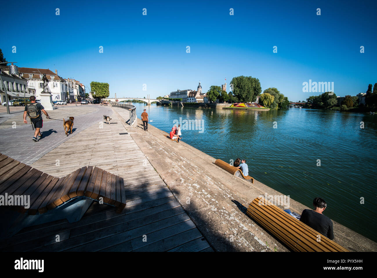 Chalon-sur-Saône, Burgundy, France, Europe Stock Photo - Alamy