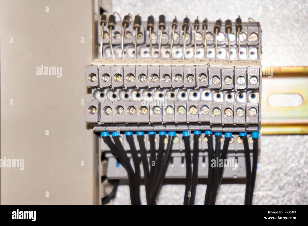 Terminal blocks for electrical connection and earthing terminals for ...