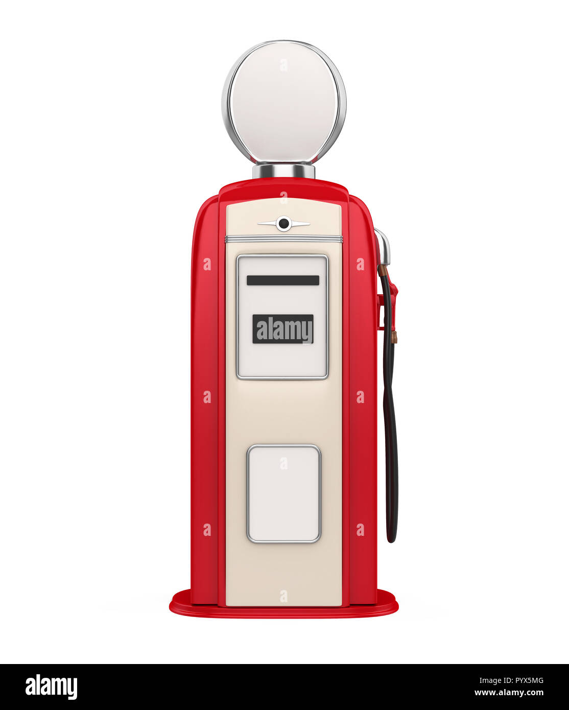 Vintage gas pump isolated hi-res stock photography and images - Alamy