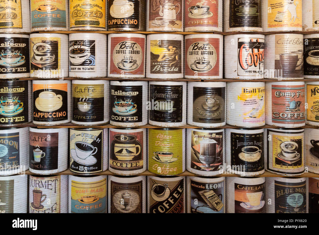 Old Vintage Coffee Can
