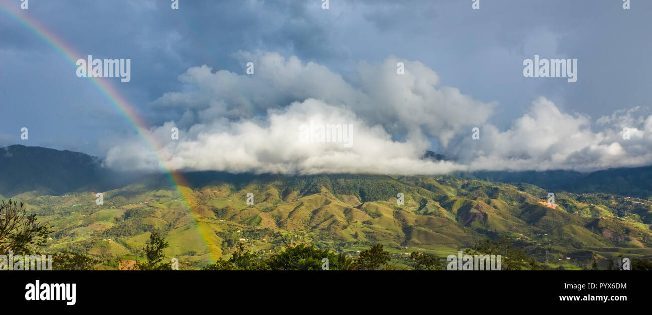 Antioquia's Mountains Landscape Stock Photo - Alamy