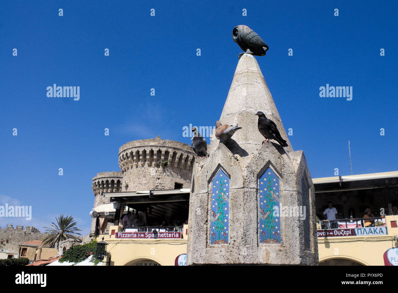 Old ancient historic famous greek town building architecture hi-res ...