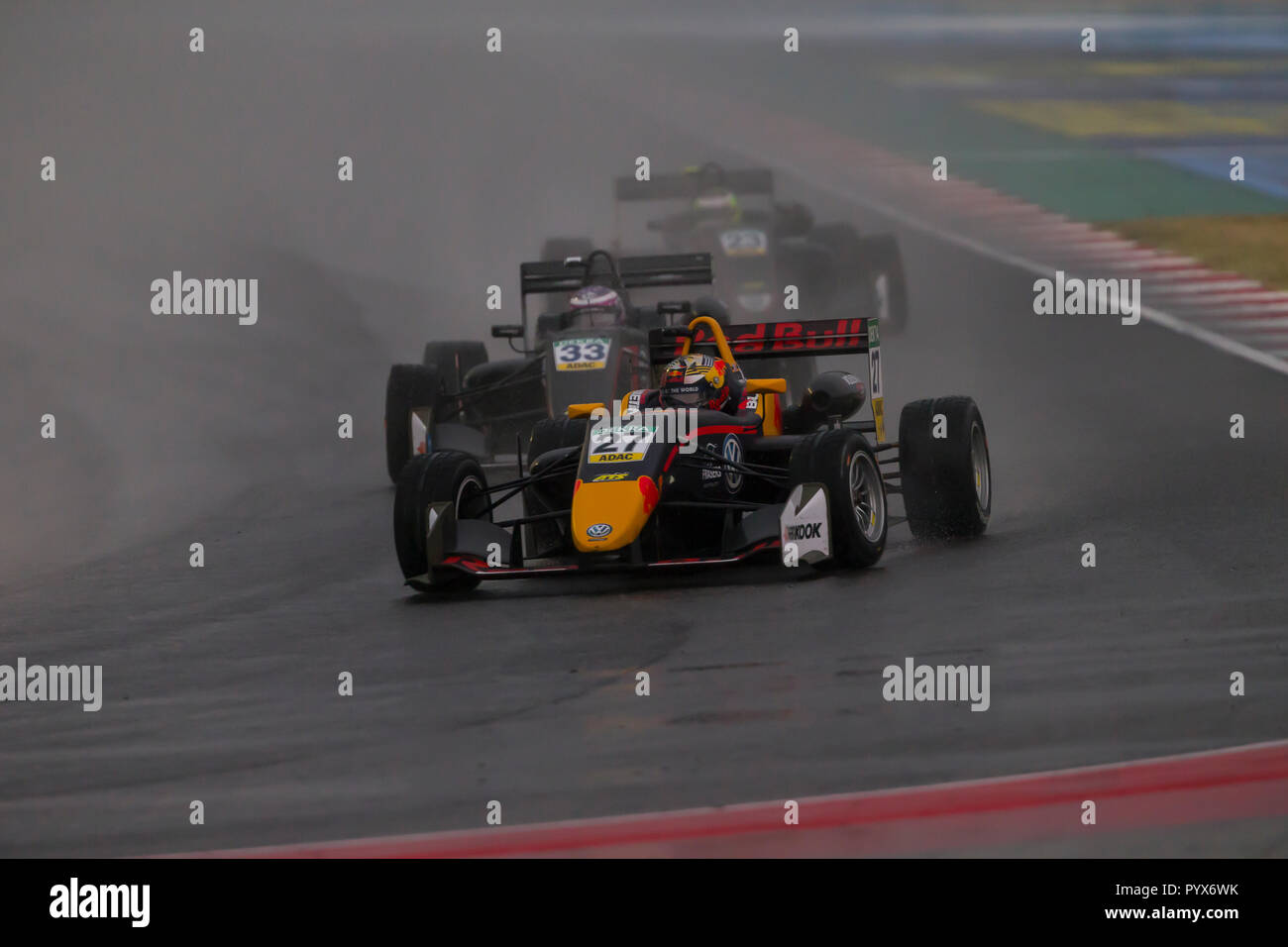 Misano Adriatico, Italy - August 25, 2018: A Dallara F317 – Volkswagen ...