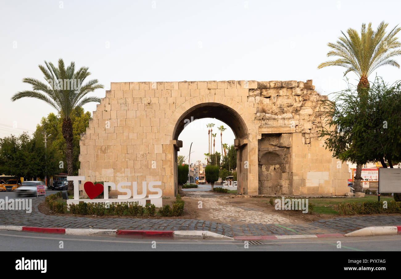 Cleopatra's Gate in Tarsus , Mersin city, Turkey Stock Photo - Alamy