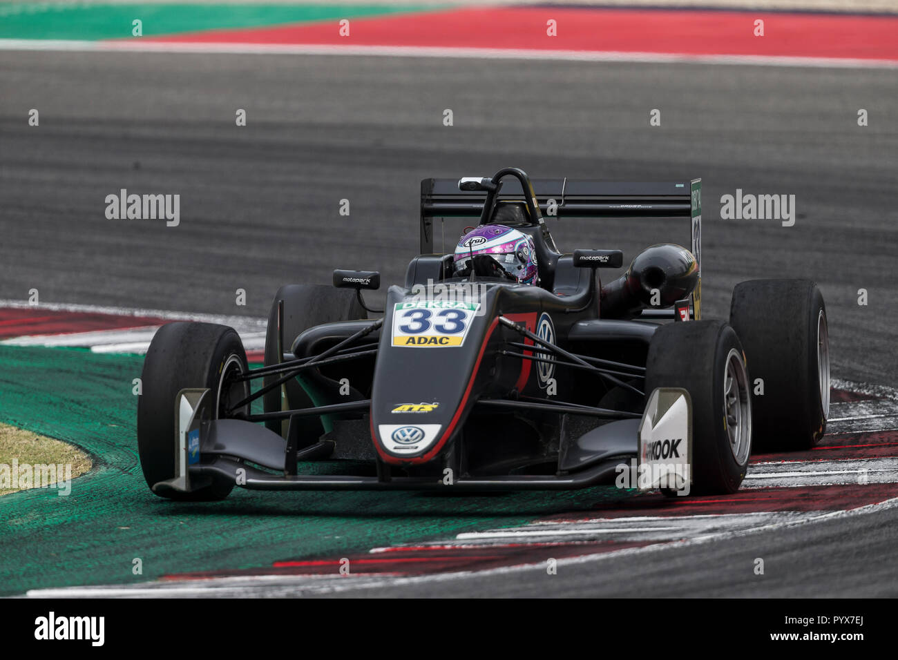 Misano Adriatico, Italy - August 25, 2018: A Dallara F317 – Volkswagen ...