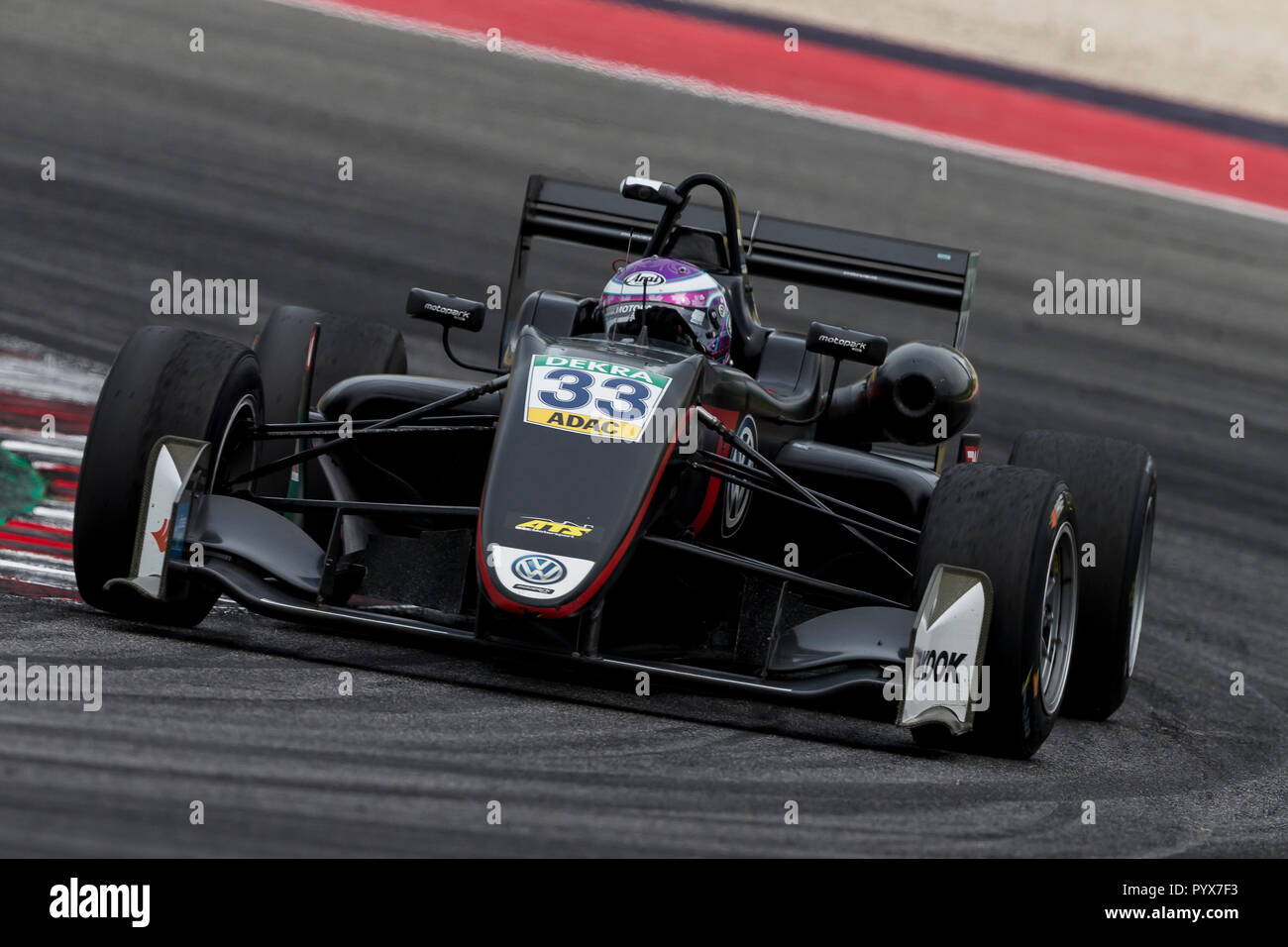 Misano Adriatico, Italy - August 25, 2018: A Dallara F317 – Volkswagen ...