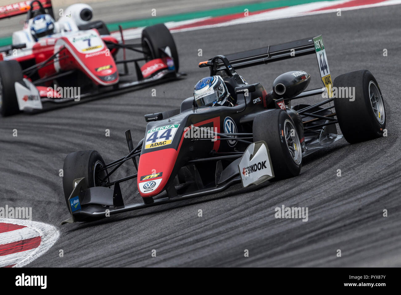 Misano Adriatico, Italy - August 25, 2018: A Dallara F317 – Volkswagen ...