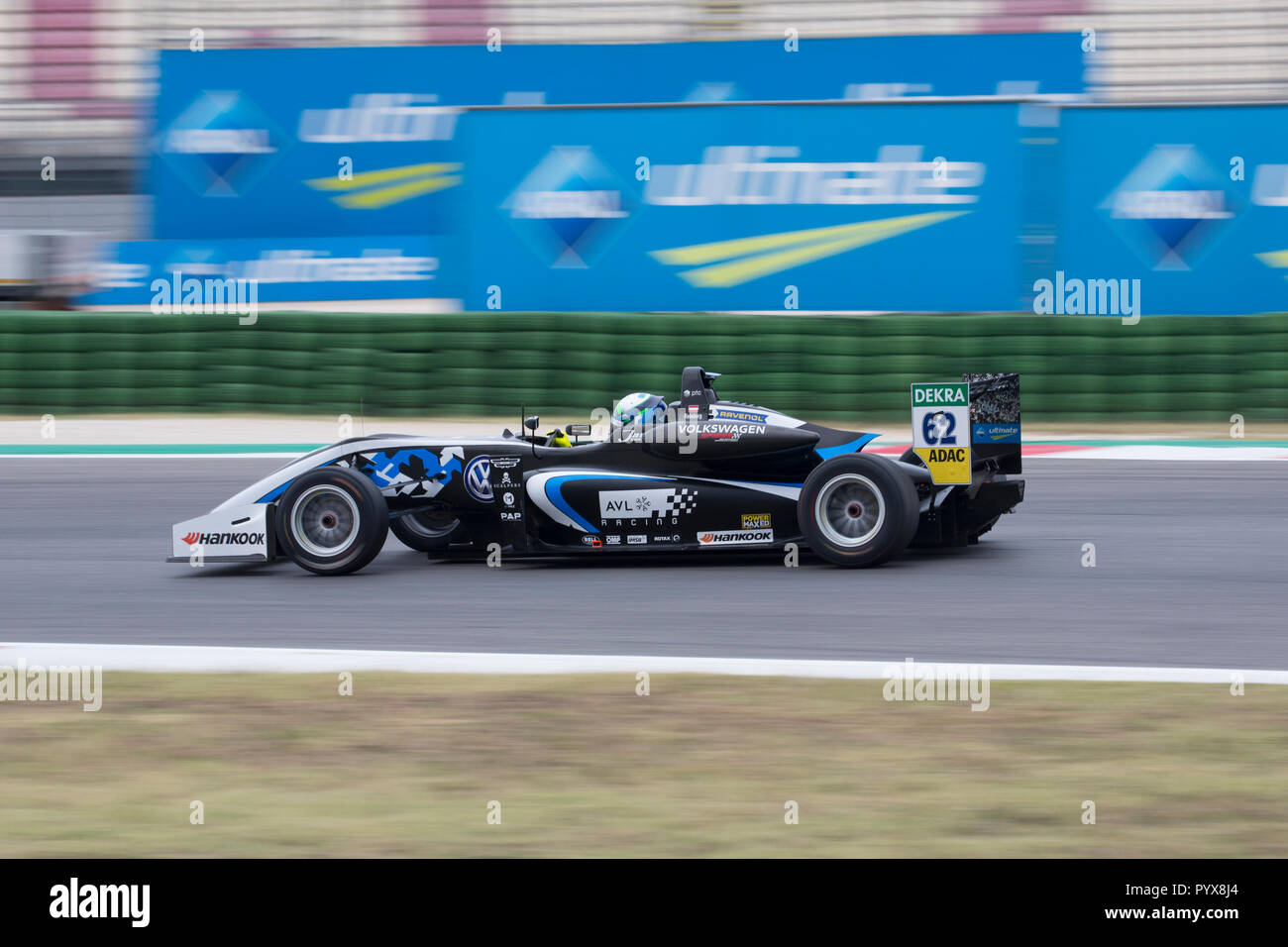 Misano Adriatico, Italy - August 25, 2018: A Dallara F317 – Volkswagen ...