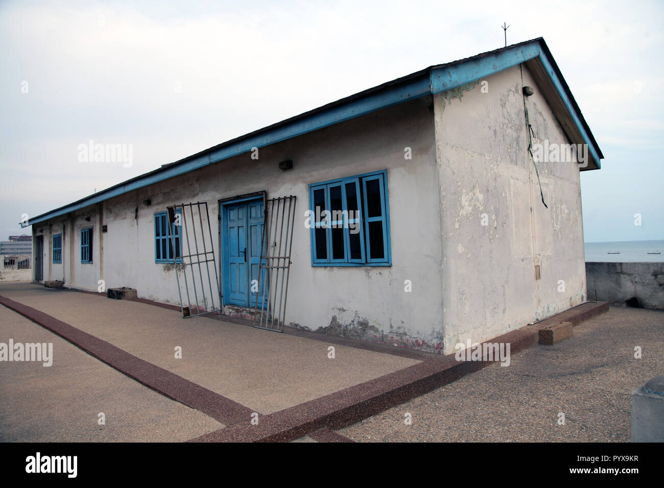 James Fort Prison museum in Jamestown, Accra, Ghana Stock Photo - Alamy