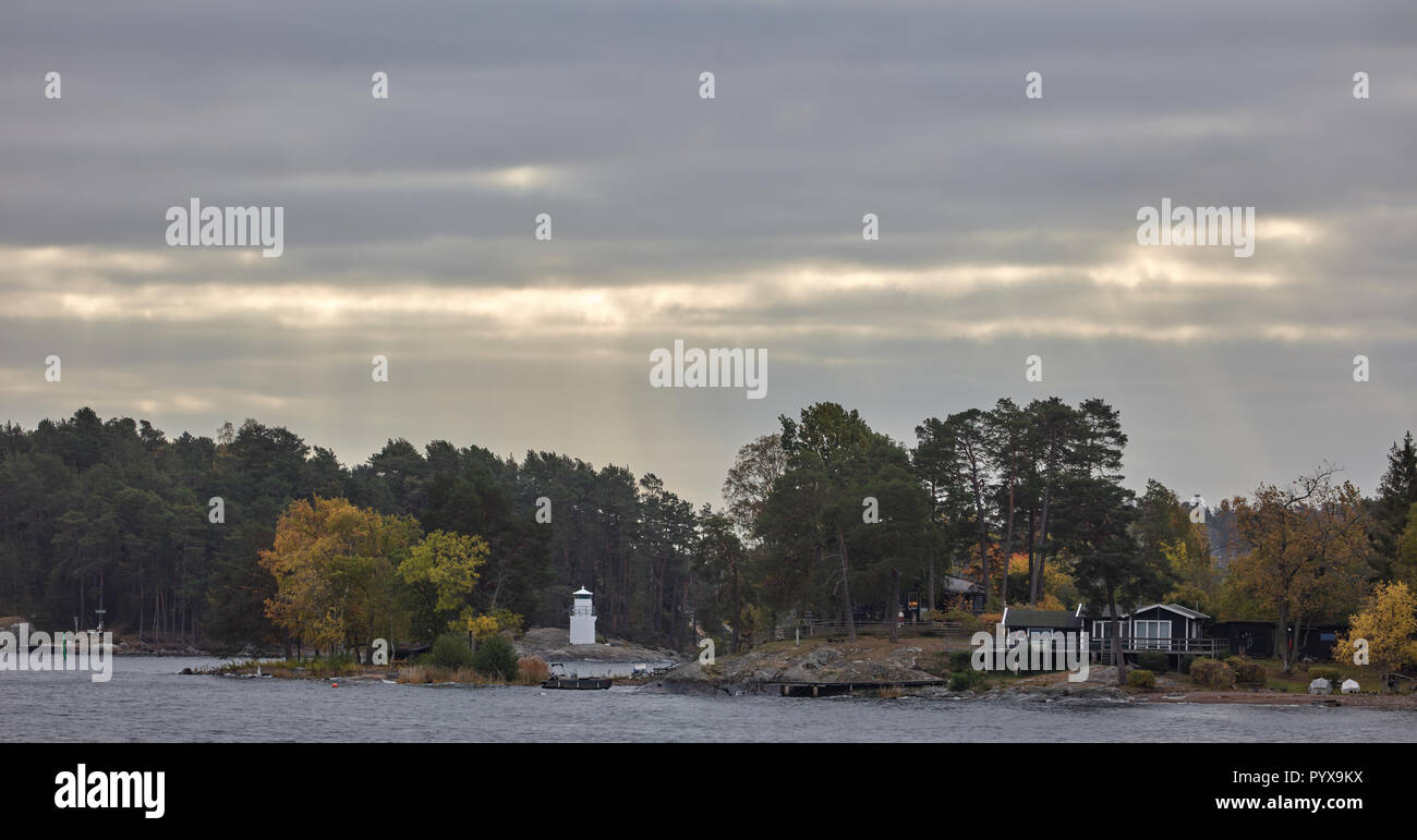 Island of Västra Granholmen near Vaxholm, Sweden Stock Photo - Alamy