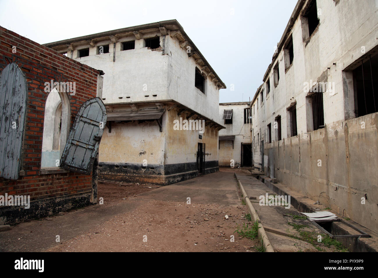 James Fort Prison museum in Jamestown, Accra, Ghana Stock Photo - Alamy