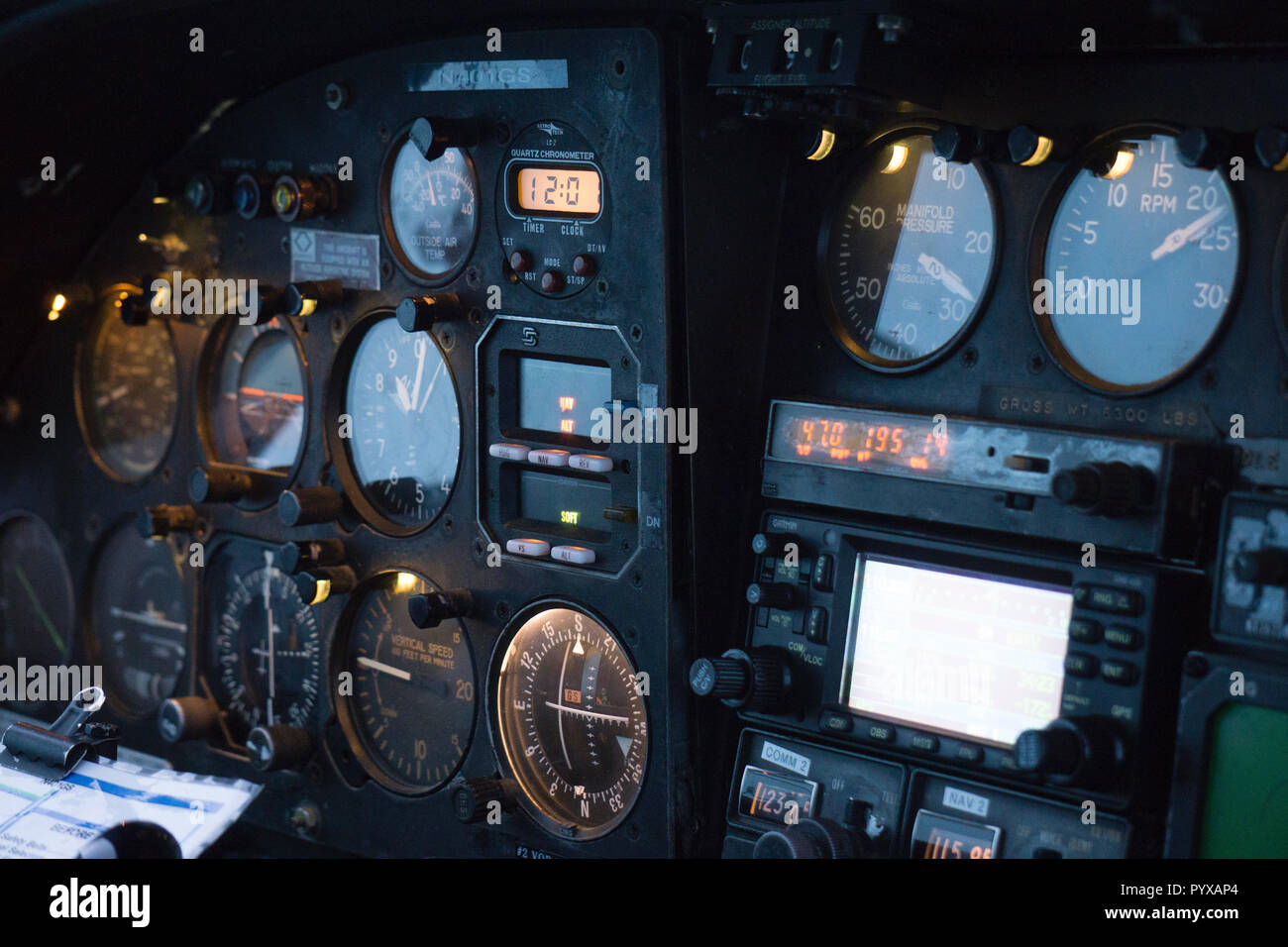 Airplane Gages High Resolution Stock Photography and Images - Alamy