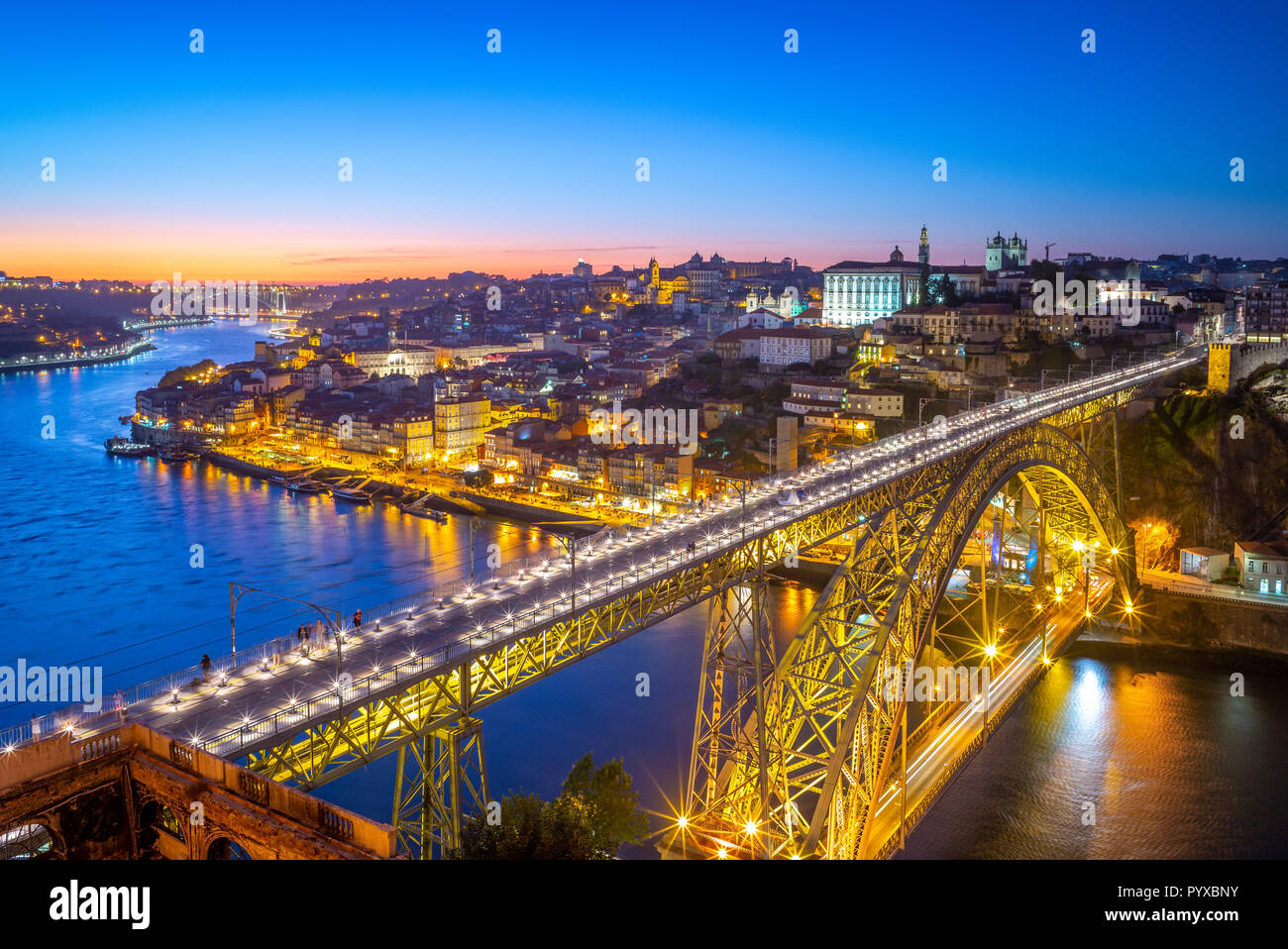 Porto historic bridge hi-res stock photography and images - Alamy