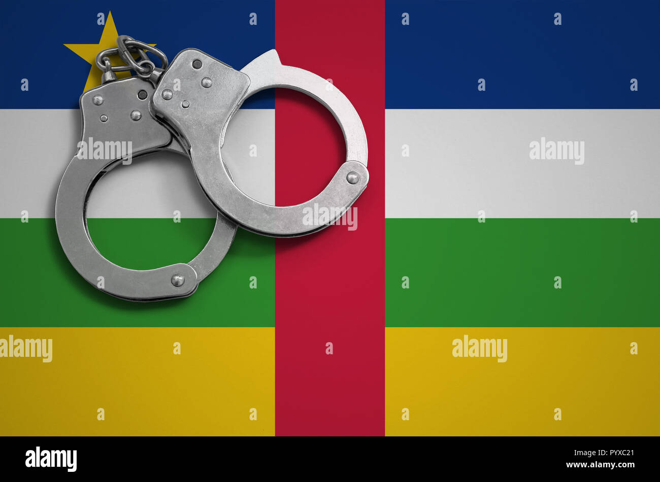 Caf flag hi-res stock photography and images - Alamy