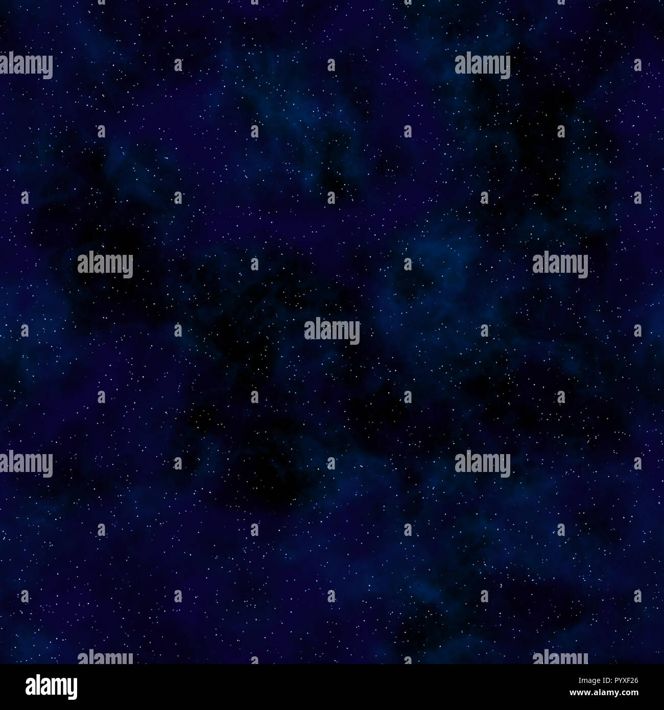 Seamless background or texture starrs in outer space illustration Stock ...