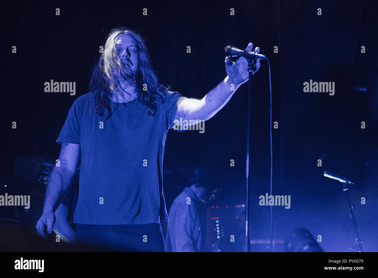 Norway, Oslo - October 26, 2018. The Norwegian rock band Kosmik Boogie ...