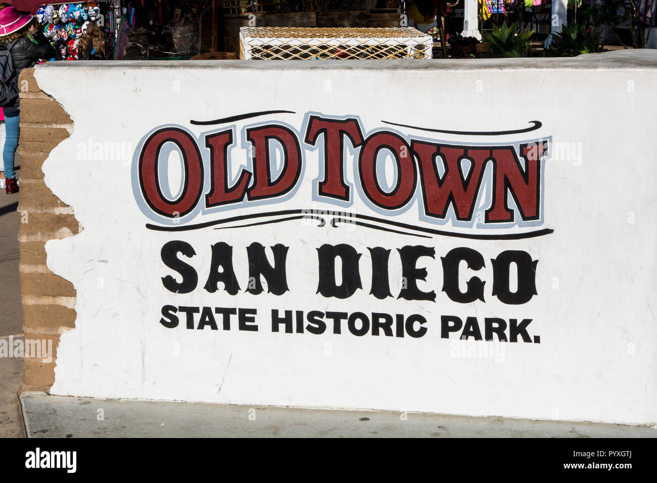 Old Town Market, Old Town, San Diego, California Stock Photo - Alamy