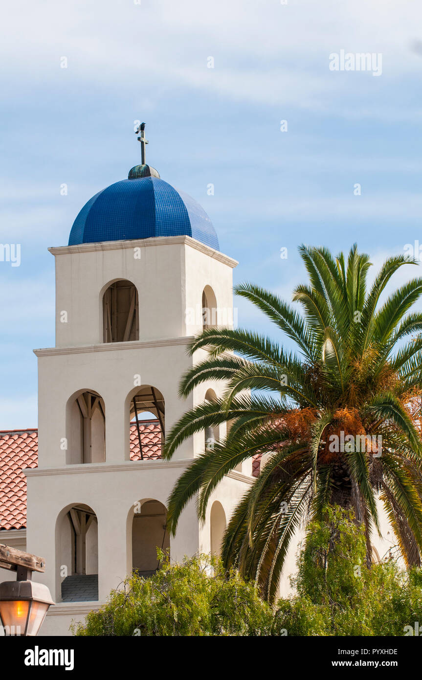 Bell tower in Old Town, San Diego, California Stock Photo - Alamy