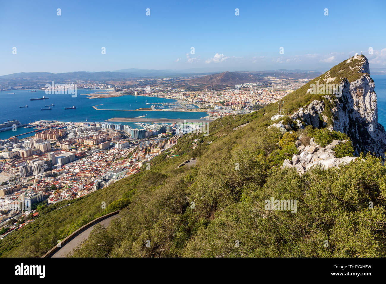 Rock of gibraltar hi-res stock photography and images - Alamy