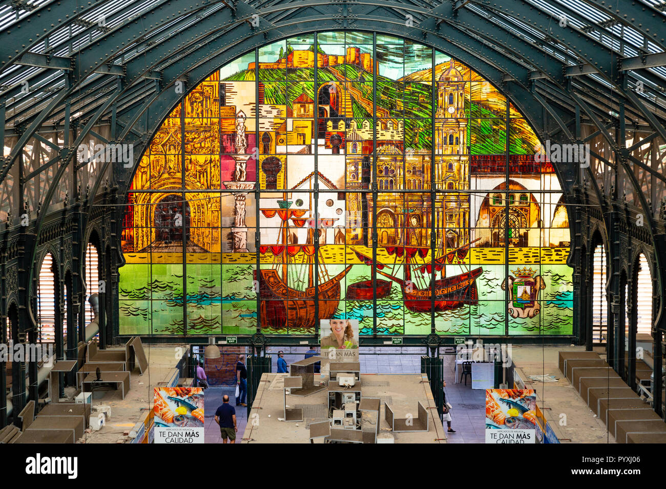 Malaga food market hi-res stock photography and images - Alamy