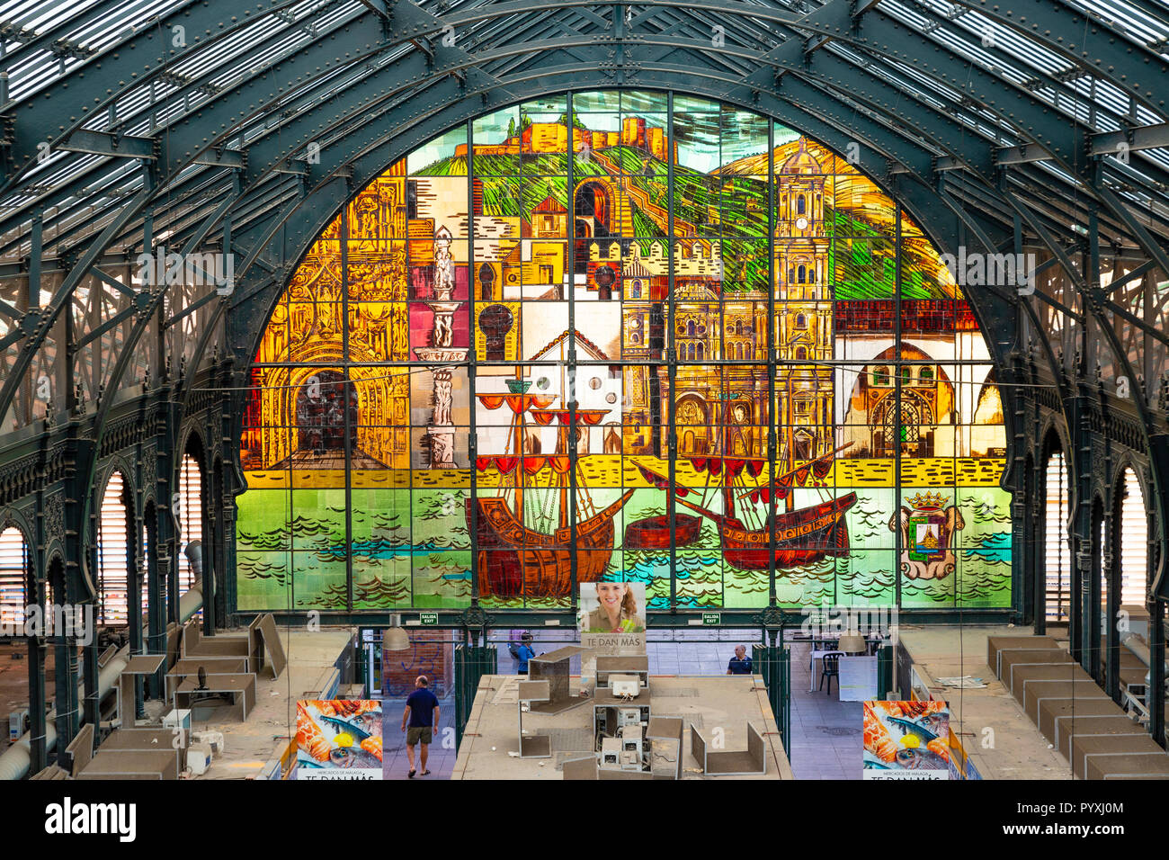 Malaga food market hi-res stock photography and images - Alamy