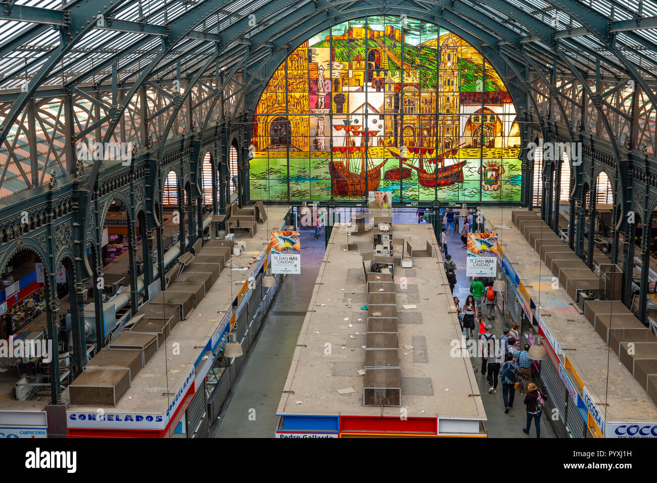 Malaga food market hi-res stock photography and images - Alamy