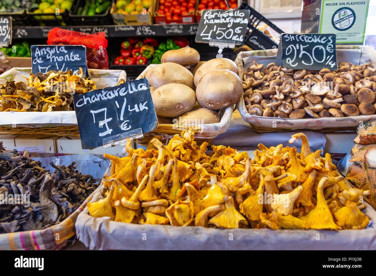 Central Atarazanas Market Malaga, Spain Stock Photo - Alamy
