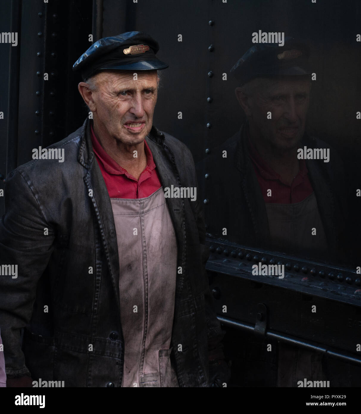 British rail engine driver hi-res stock photography and images - Alamy