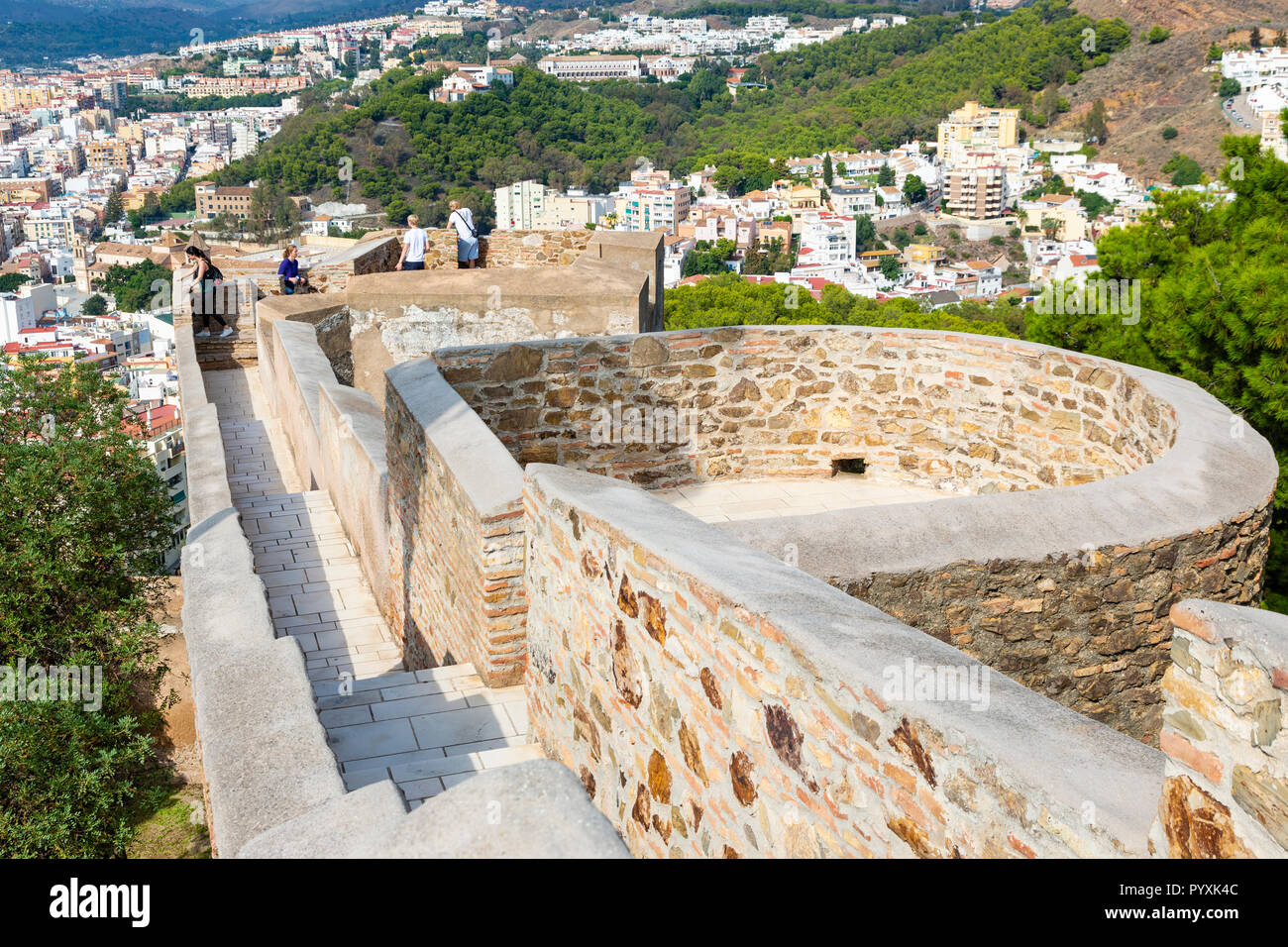 Monte de gibralfaro hi-res stock photography and images - Alamy