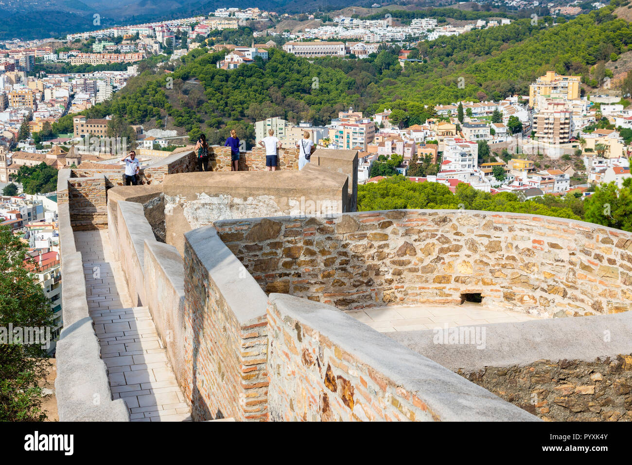 Monte de gibralfaro hi-res stock photography and images - Alamy