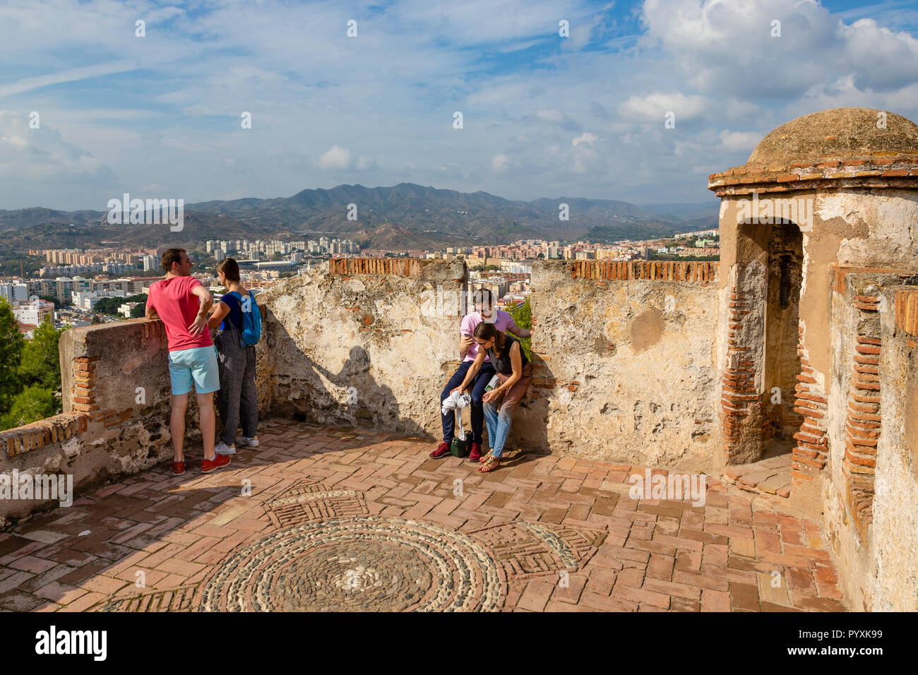 Monte de gibralfaro hi-res stock photography and images - Alamy
