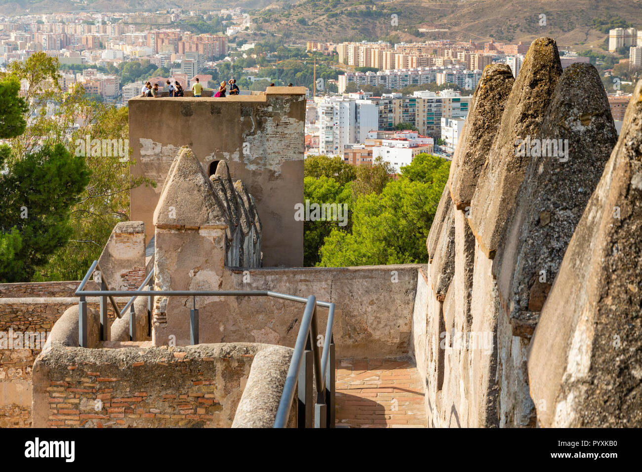 Monte de gibralfaro hi-res stock photography and images - Alamy