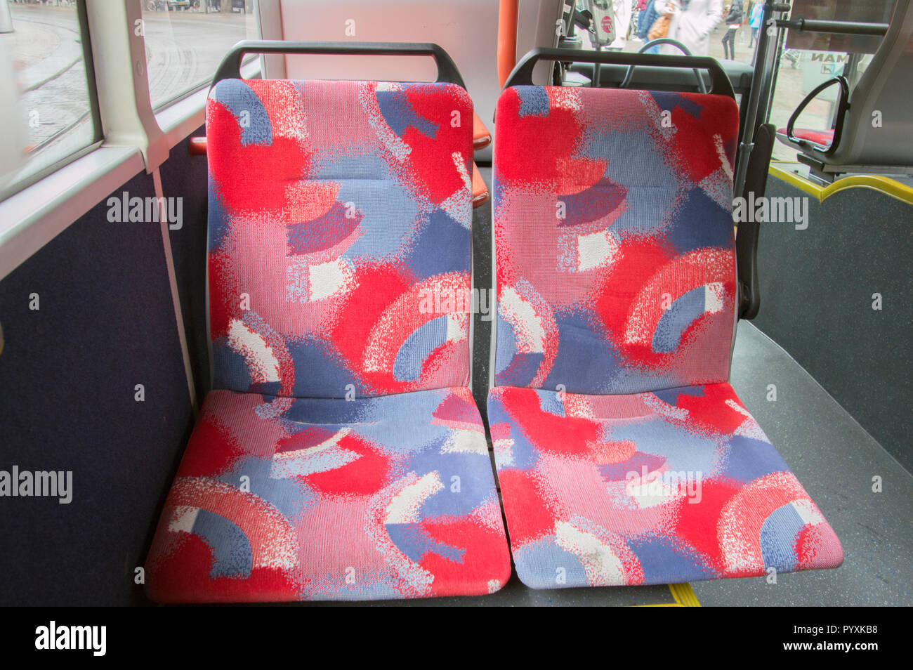 Inside A Bus At Den Haag The Netherlands 2018 Stock Photo - Alamy