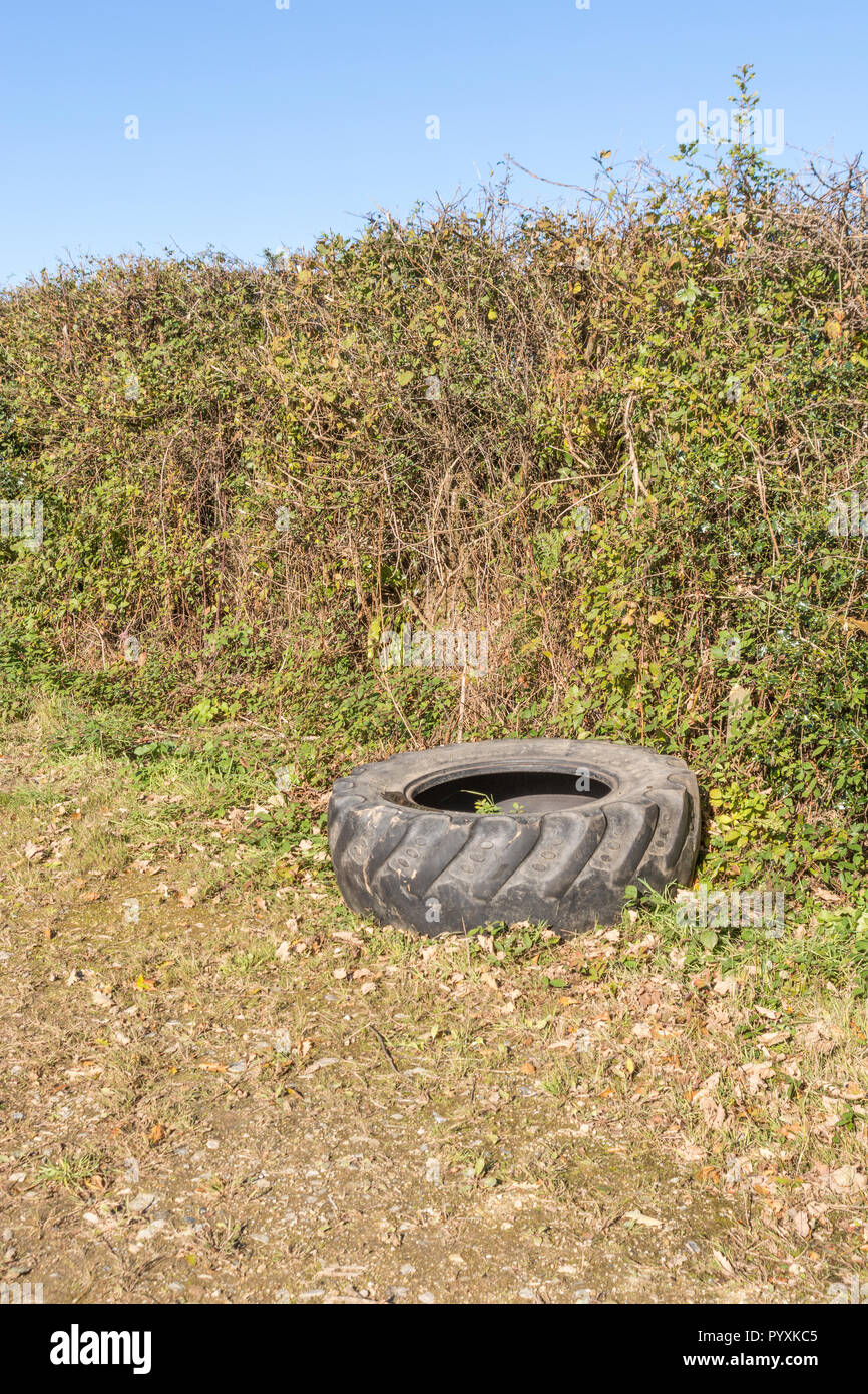 Isolated tractor tyre hi-res stock photography and images - Alamy