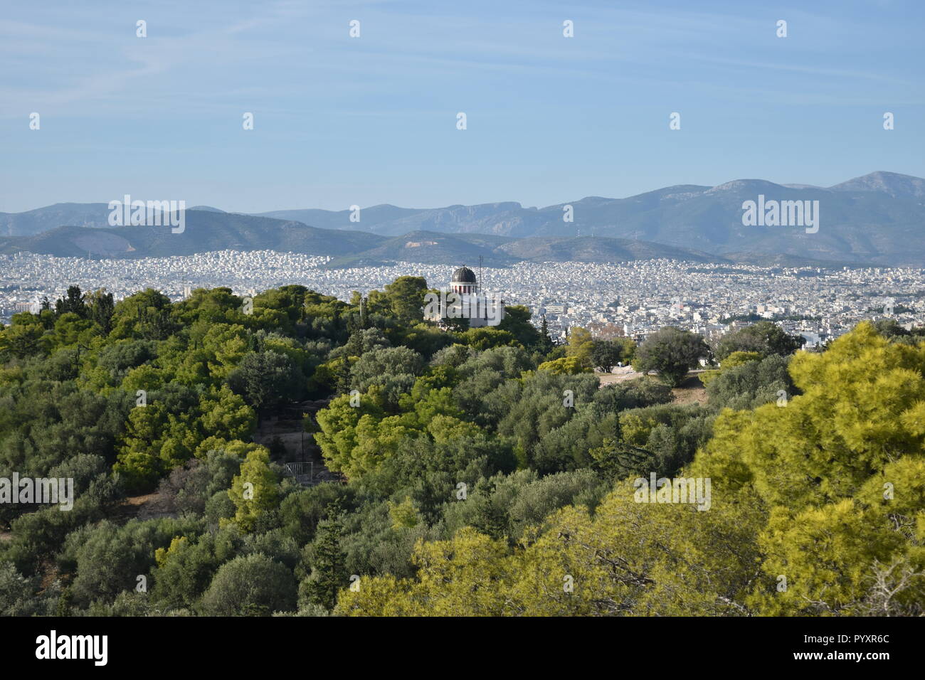 Landscape in the Centre of Athens, Greece Stock Photo - Alamy