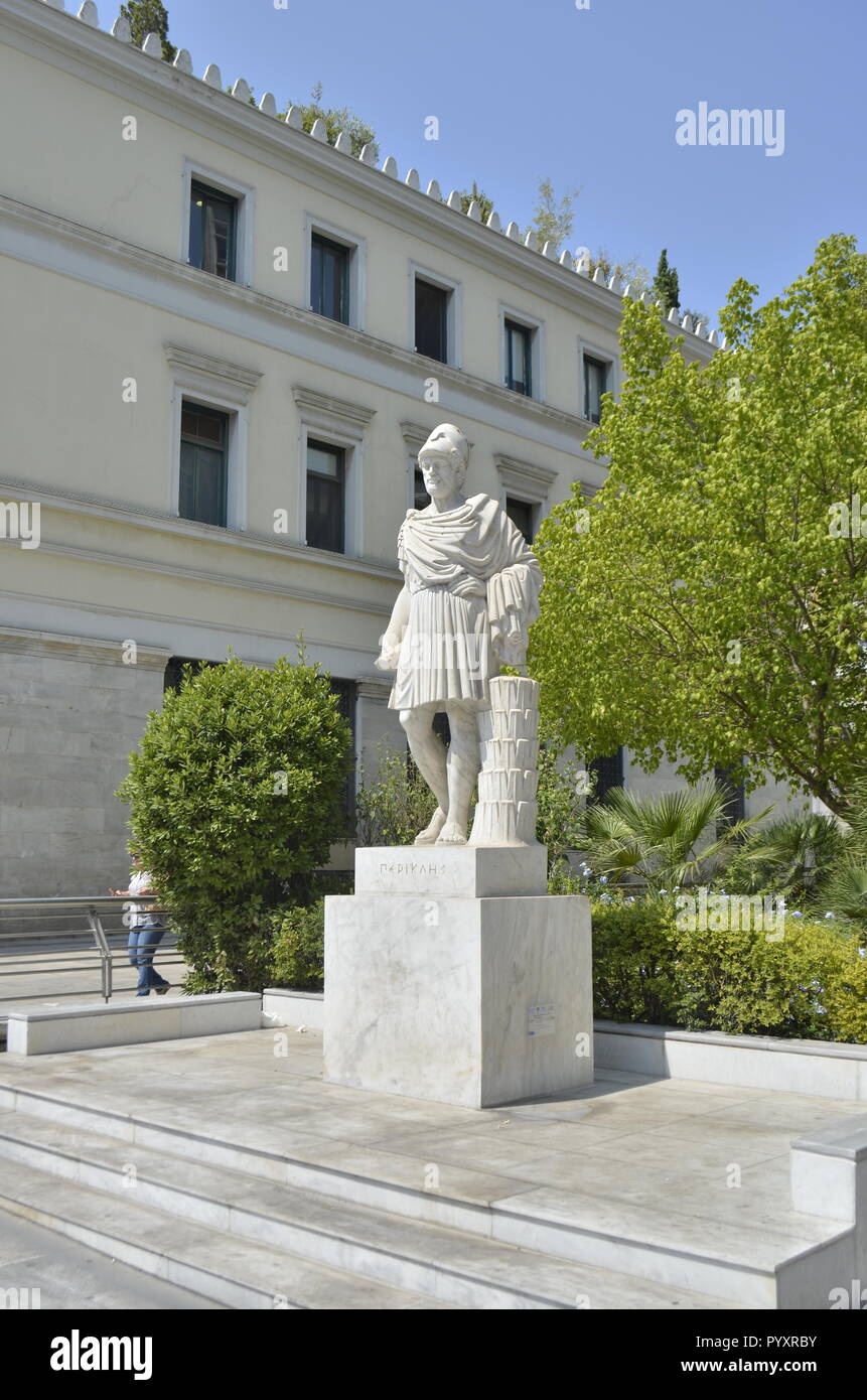 Pericles statue hi-res stock photography and images - Alamy
